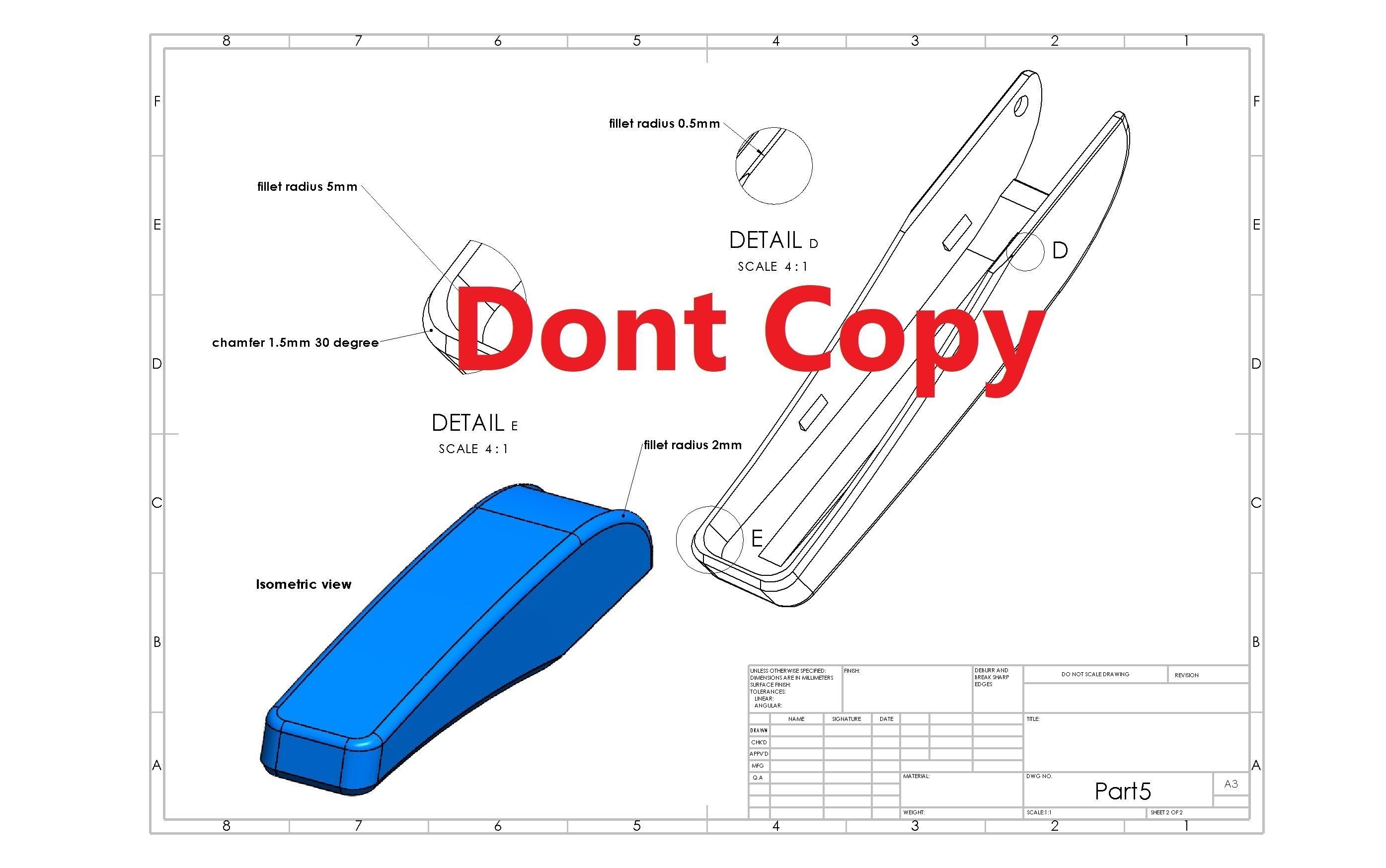 Stapler - SolidWorks Parts and Drawing 3D model | CGTrader