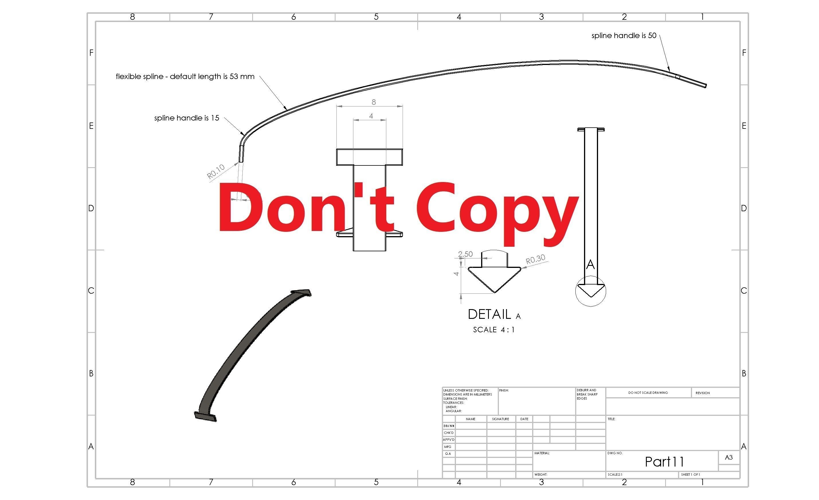 Stapler - SolidWorks Parts and Drawing 3D model | CGTrader