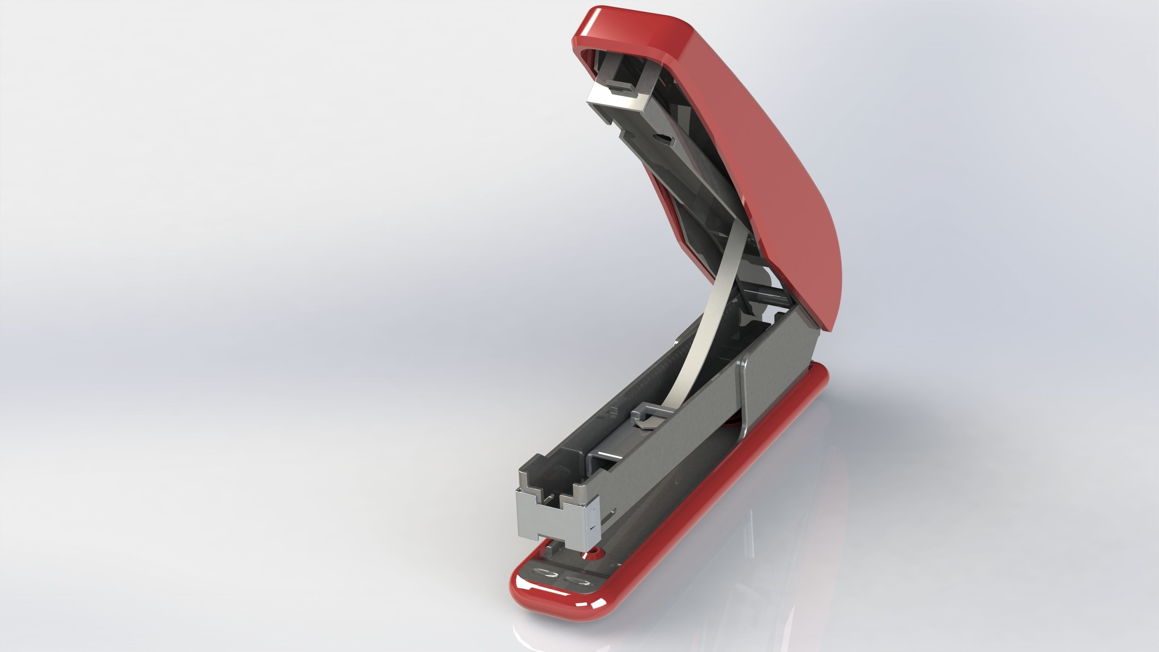 Stapler - SolidWorks Parts and Drawing 3D model | CGTrader