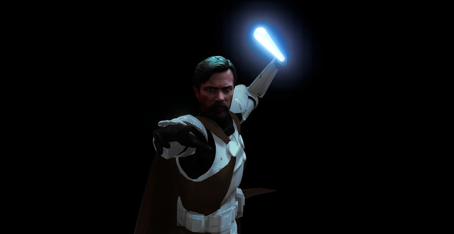 Obi Wan With Clone Armor - Rigged 3D model | CGTrader