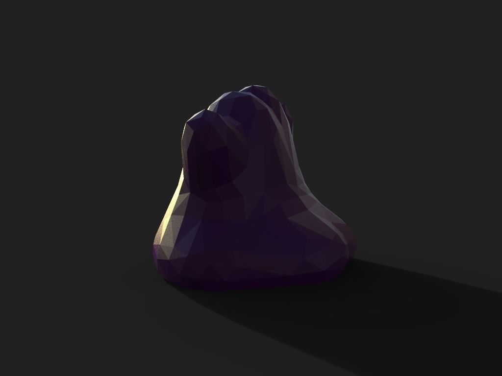 Ditto Low Poly polygon 3D model 3D printable | CGTrader