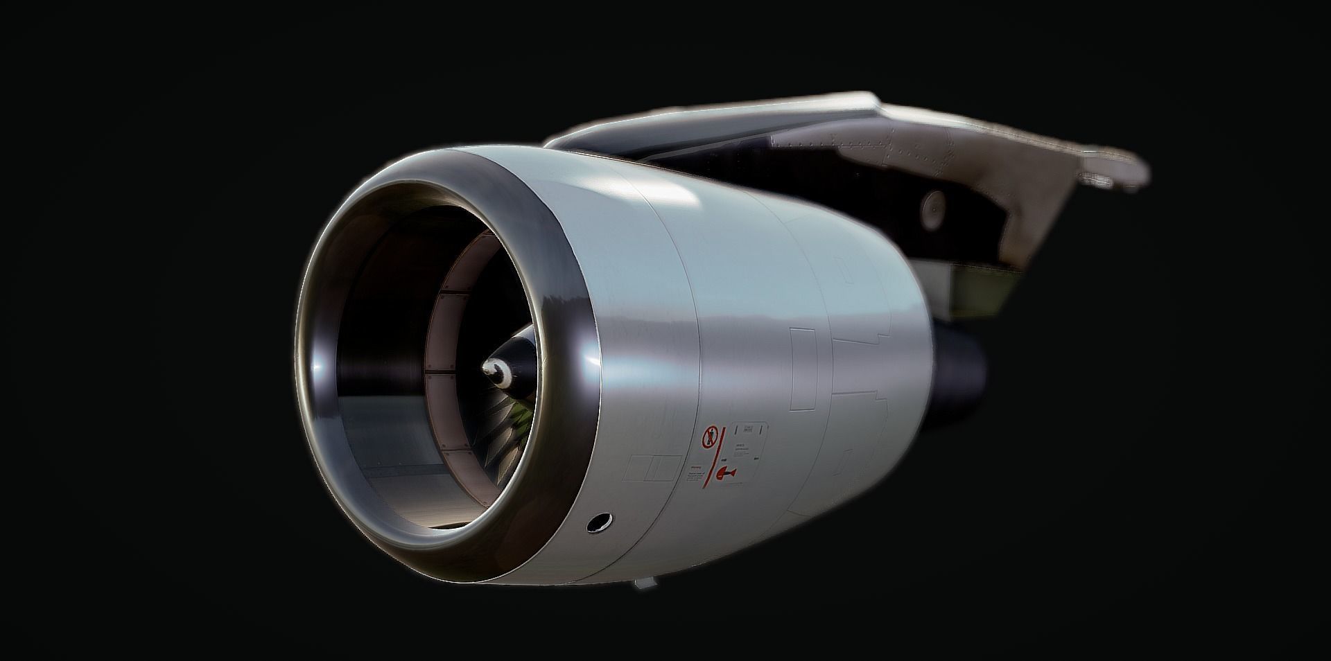 Airbus A320 Engine 3D model | CGTrader