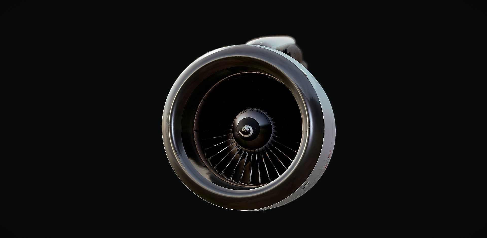 Airbus A320 Engine 3D model | CGTrader