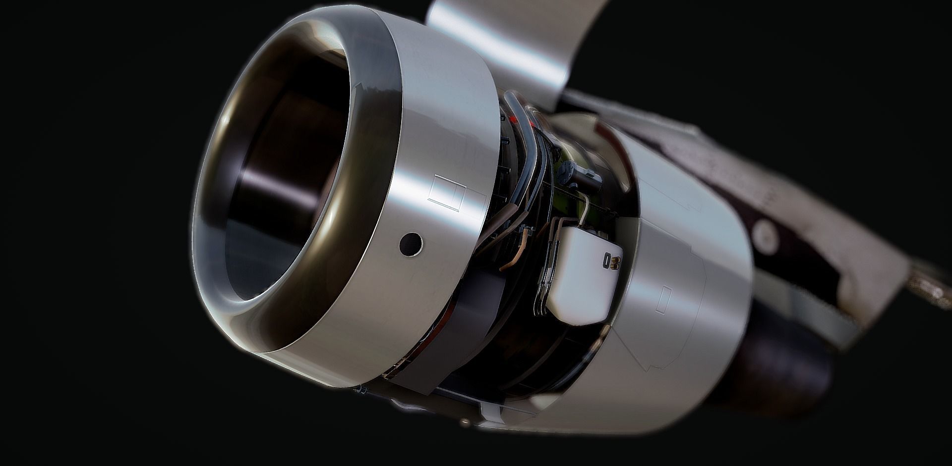 Airbus A320 Engine 3D model | CGTrader