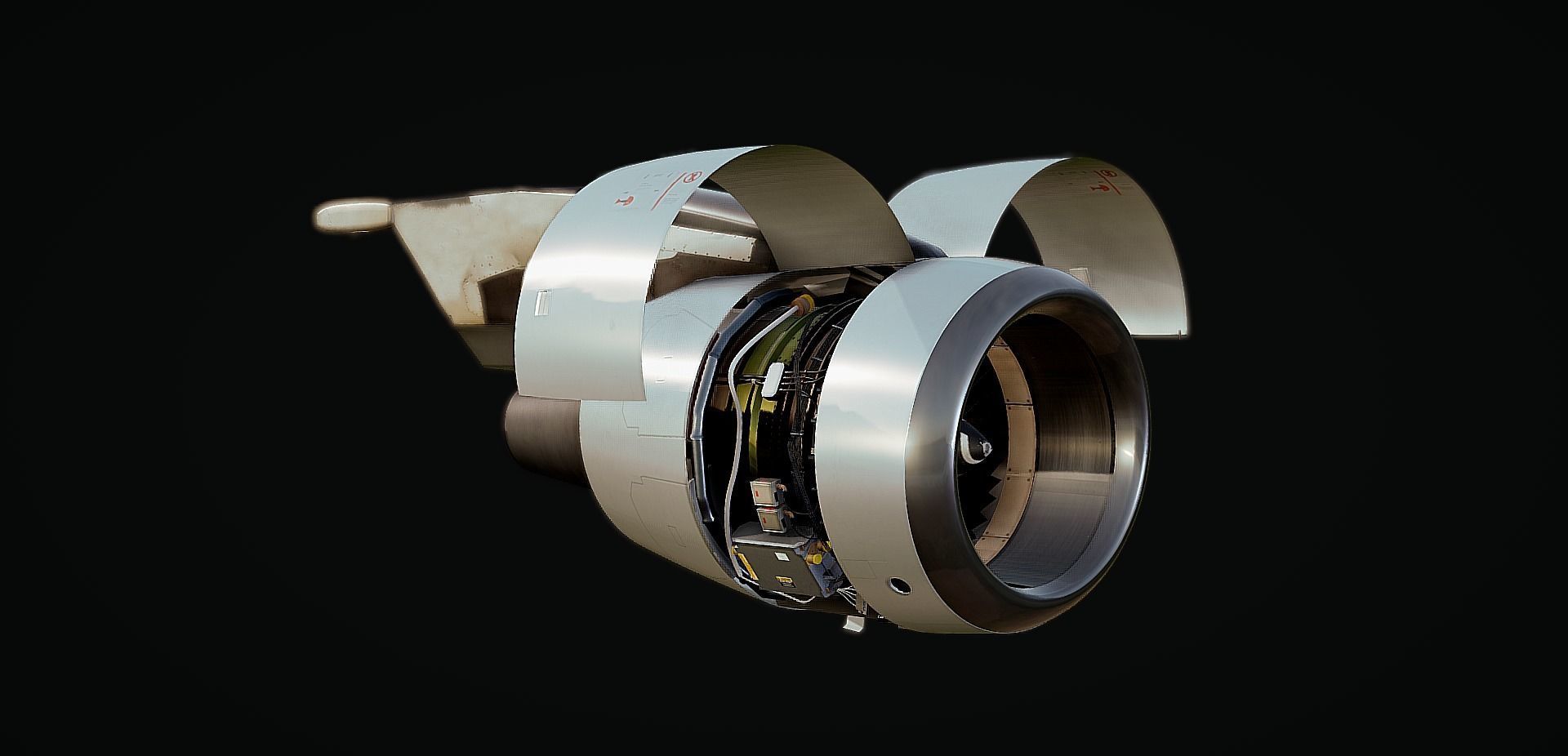 Airbus A320 Engine 3D model | CGTrader