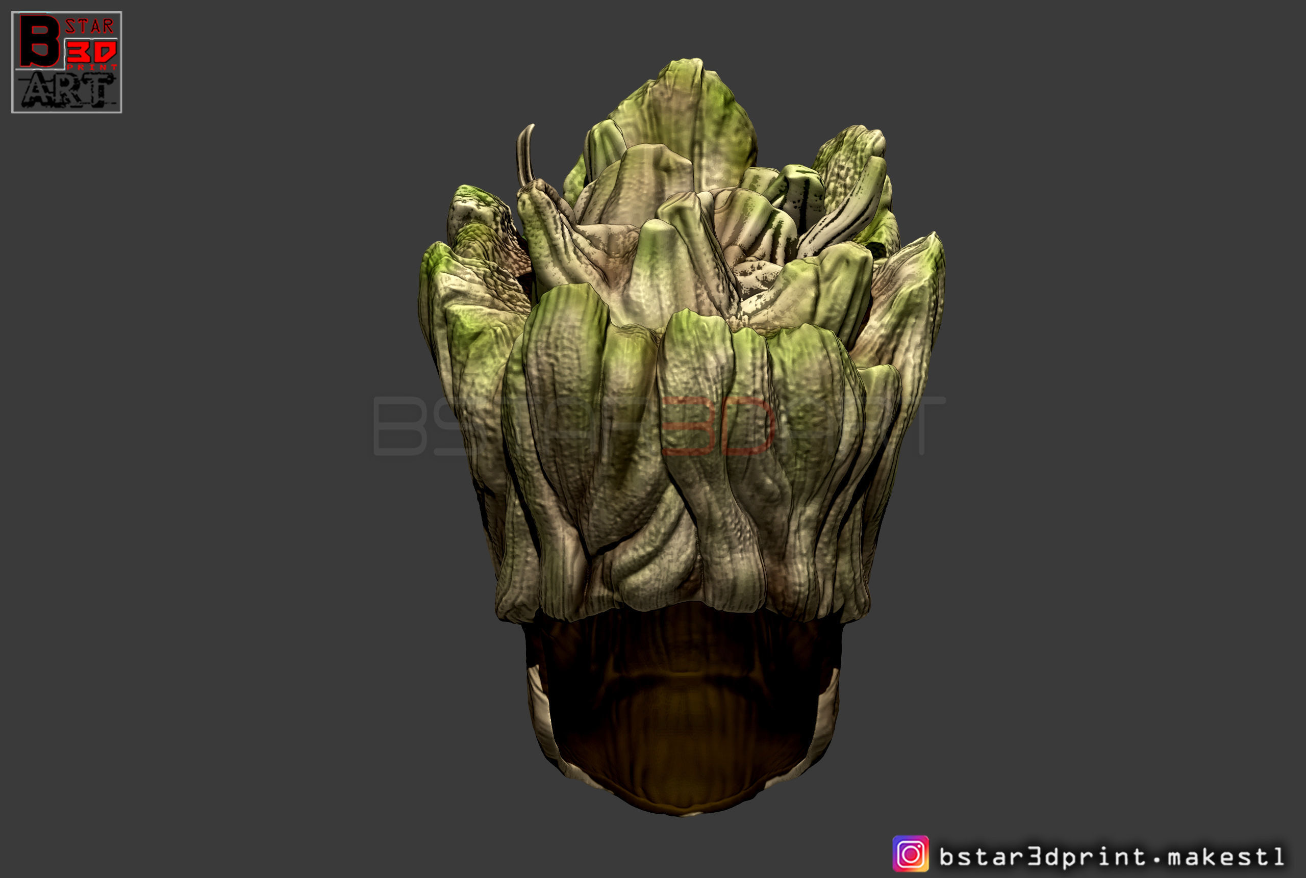 Groot mask - Guardians of the Galaxy - Marvel comics cosplay 3D model ...