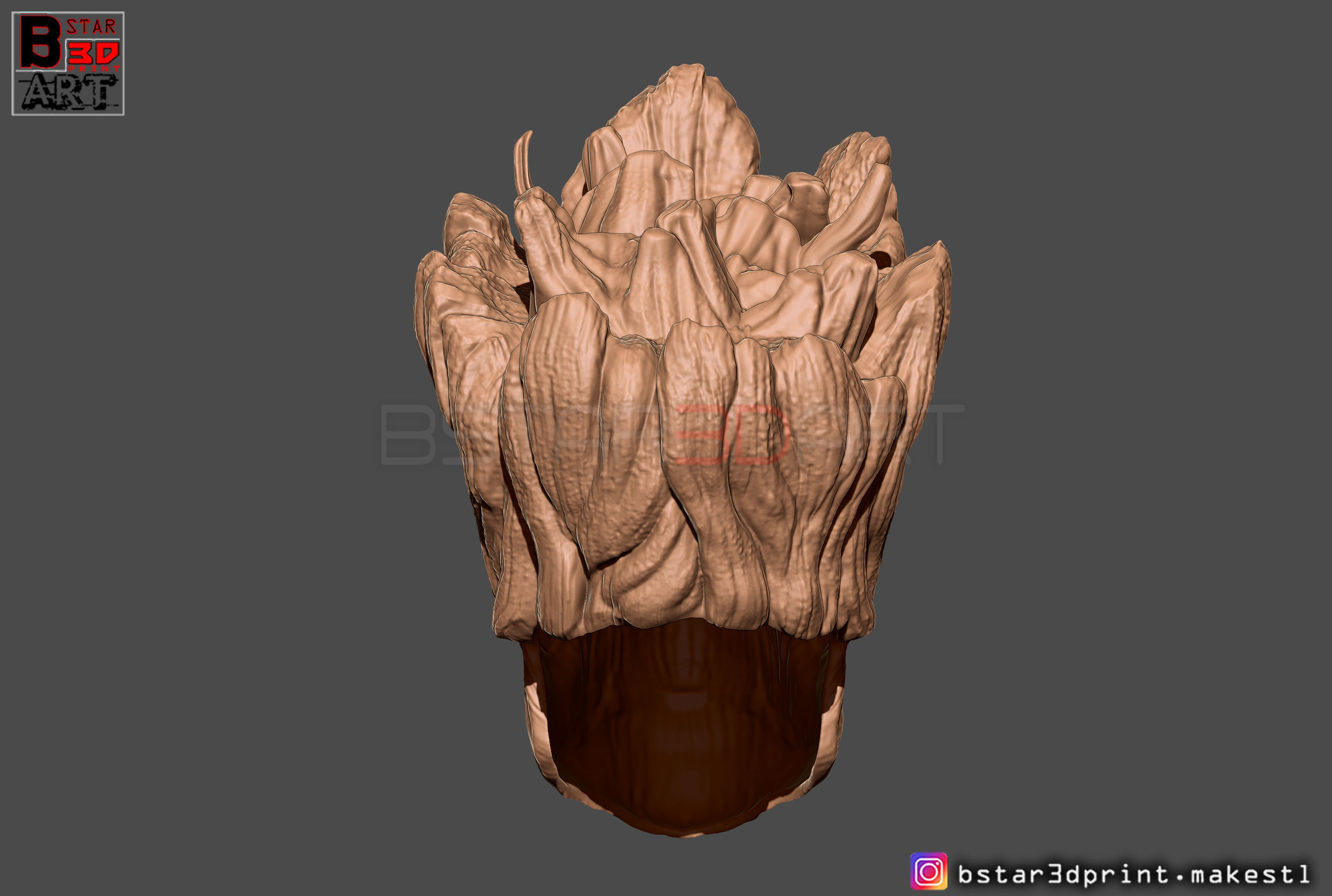 Groot mask - Guardians of the Galaxy - Marvel comics cosplay 3D model ...