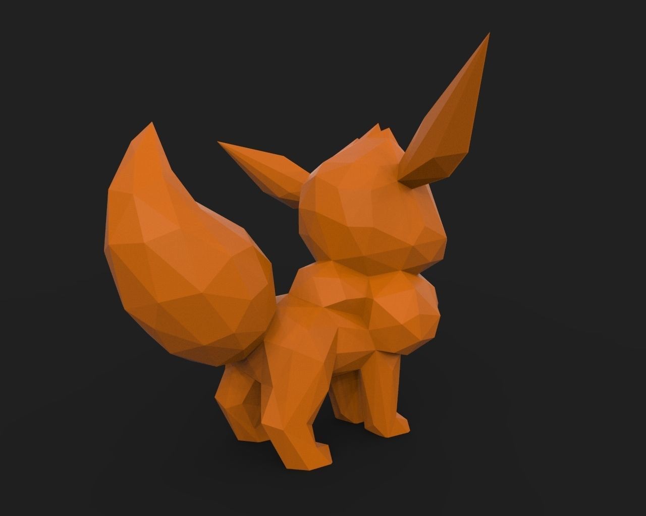 Eevee Low Poly pokemon 3D model 3D printable | CGTrader