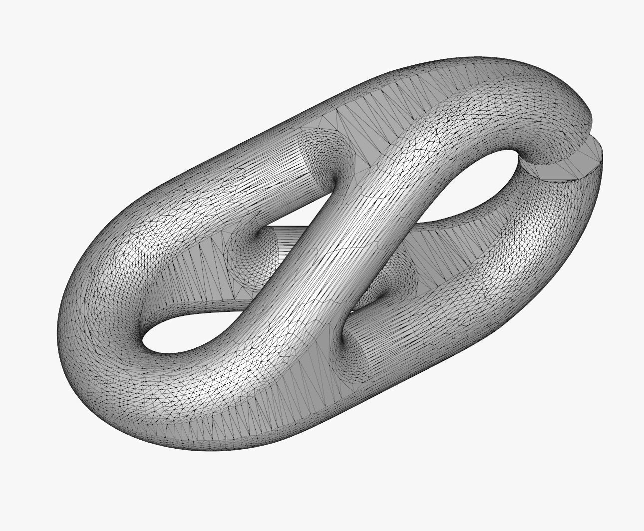 Chain Link 171 3D model 3D printable | CGTrader