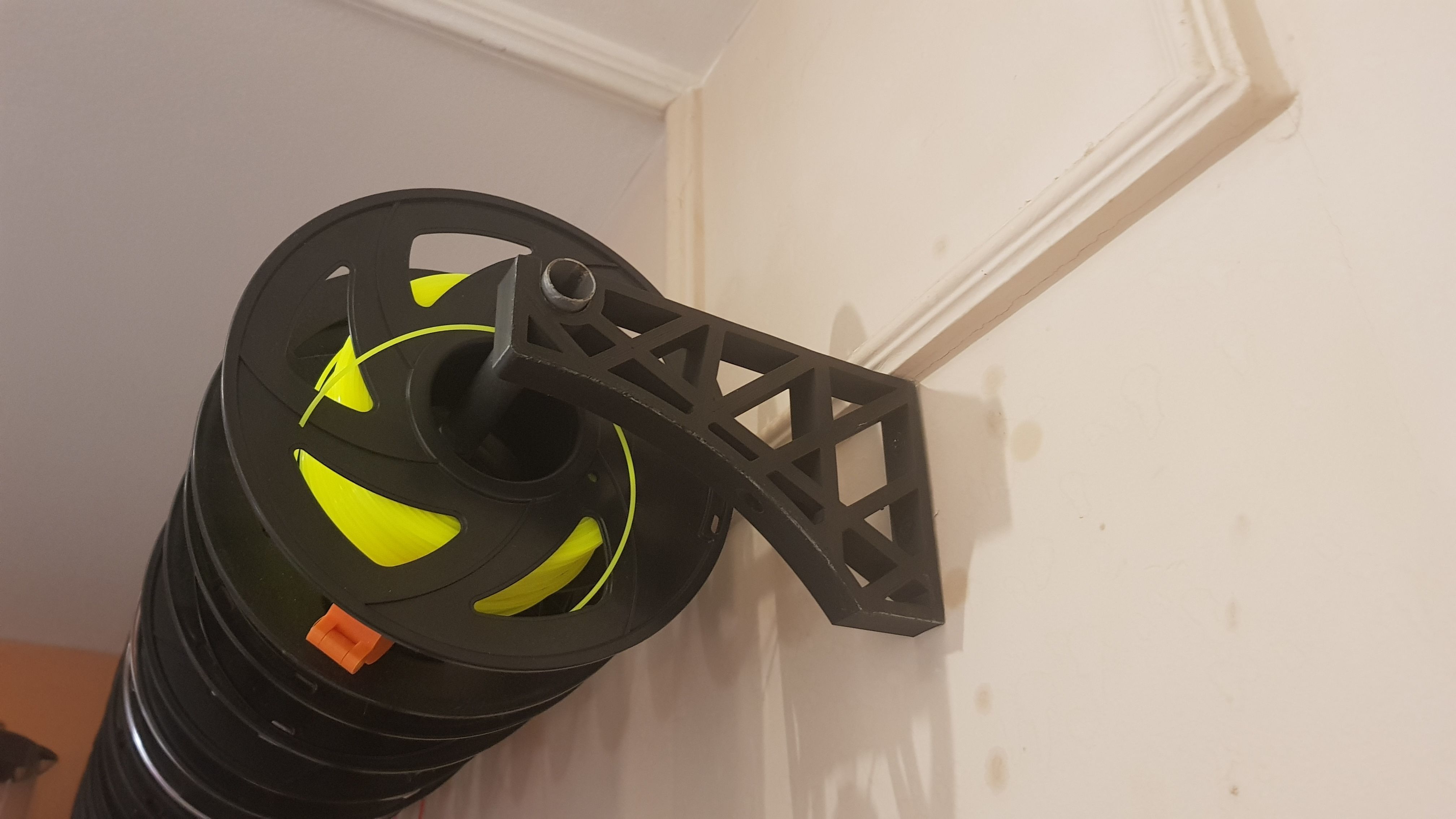 filament spools wall hanger 3D model 3D printable | CGTrader