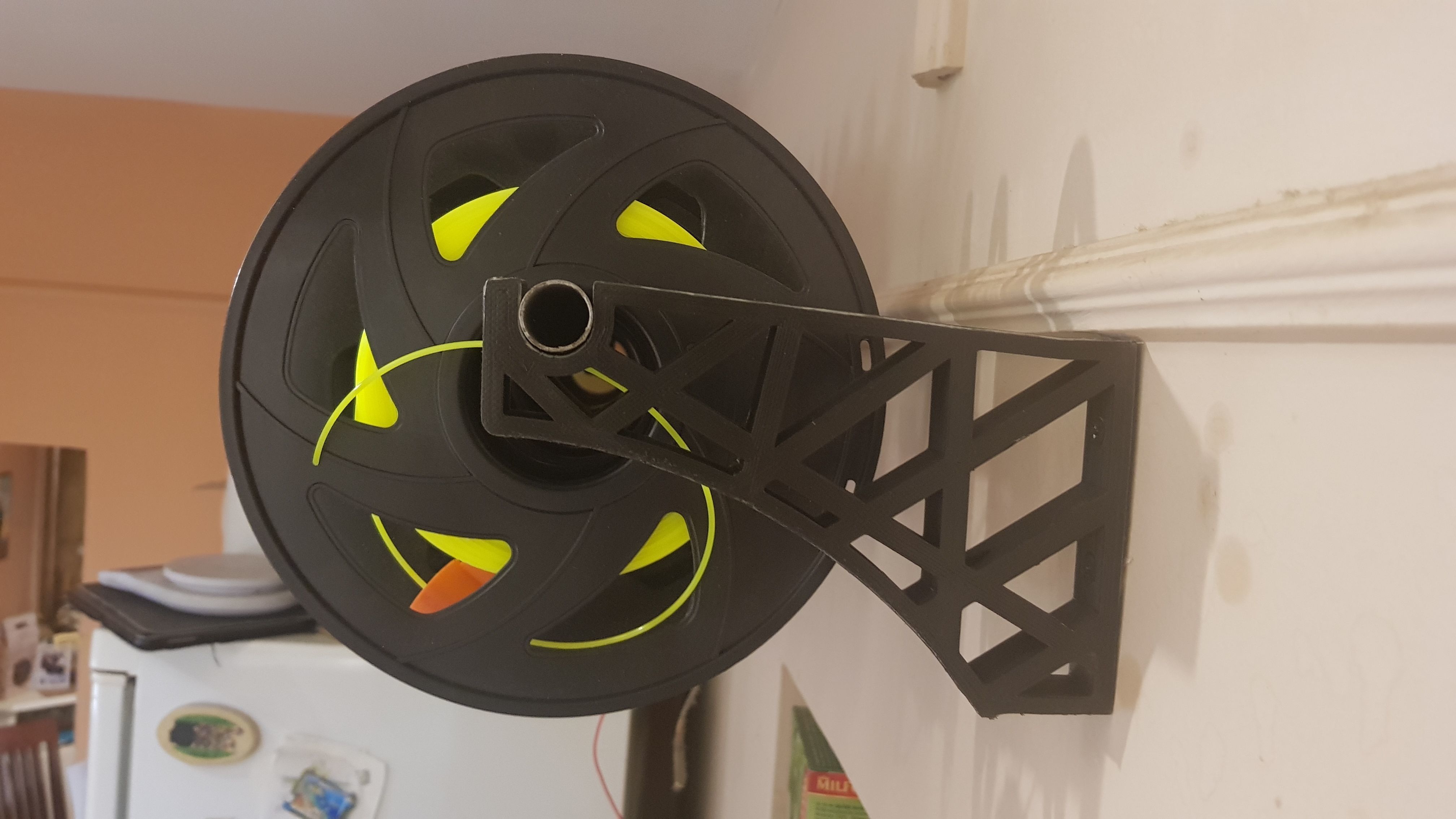 filament spools wall hanger 3D model 3D printable | CGTrader