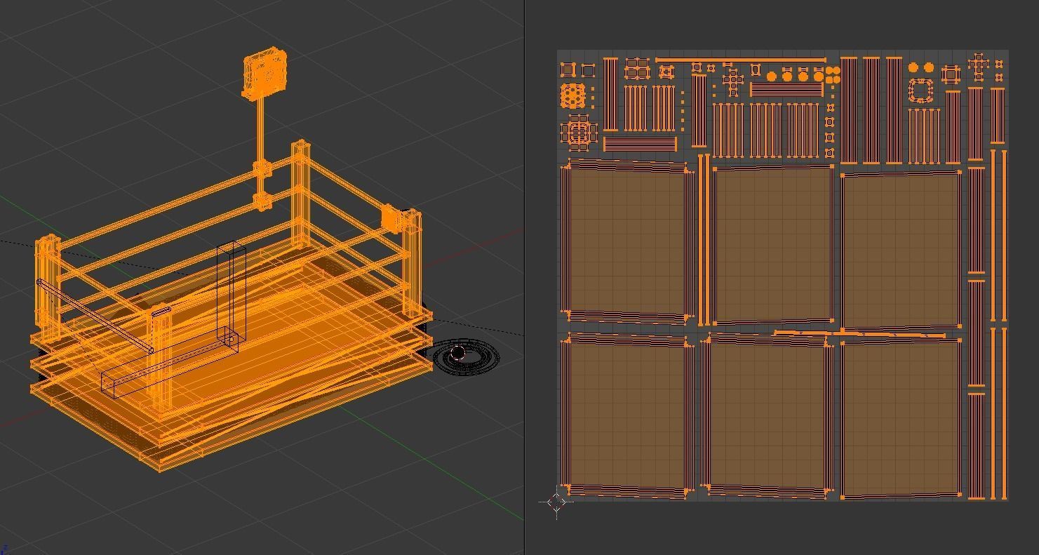 Inflate Plataform 3D model animated rigged | CGTrader