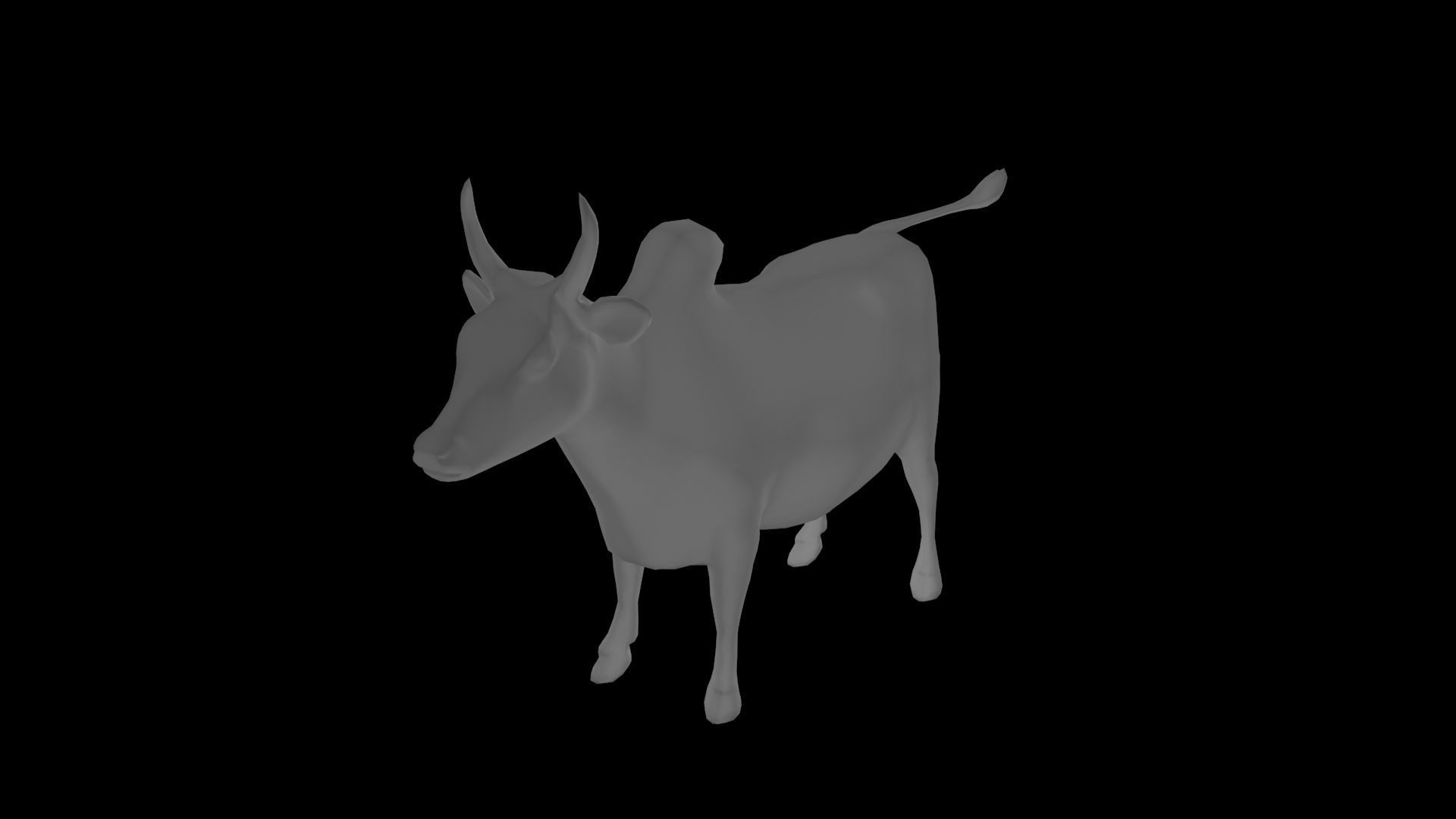 3D model Indian Bull 3d model VR / AR / low-poly | CGTrader