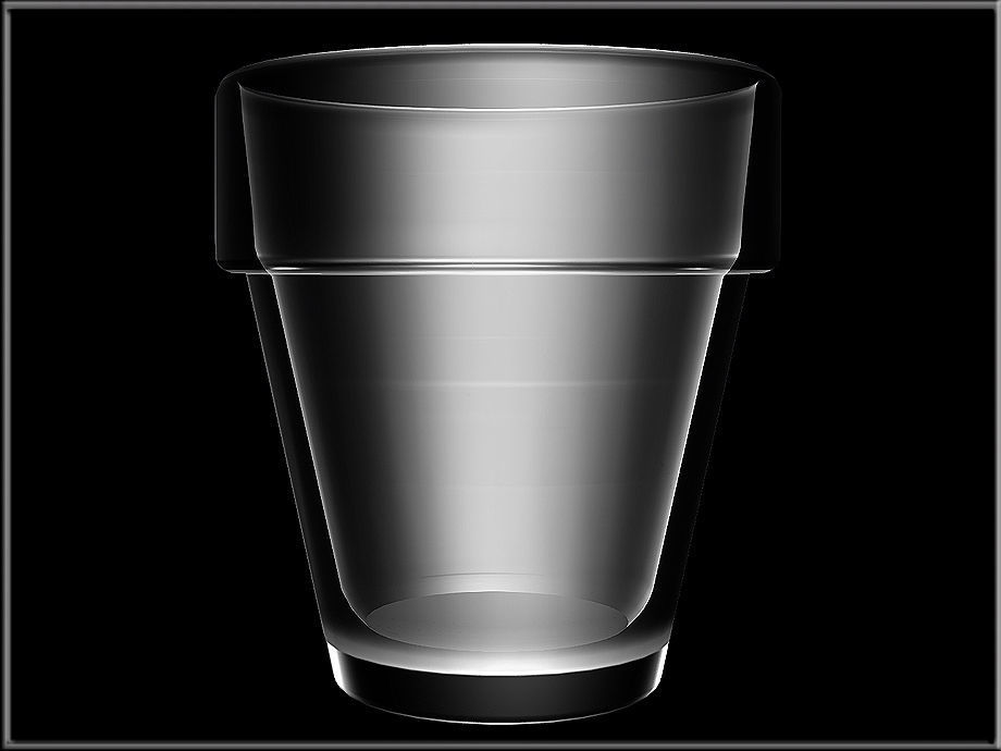 3D model Metal Line Tumbler Glass VR / AR / low-poly | CGTrader