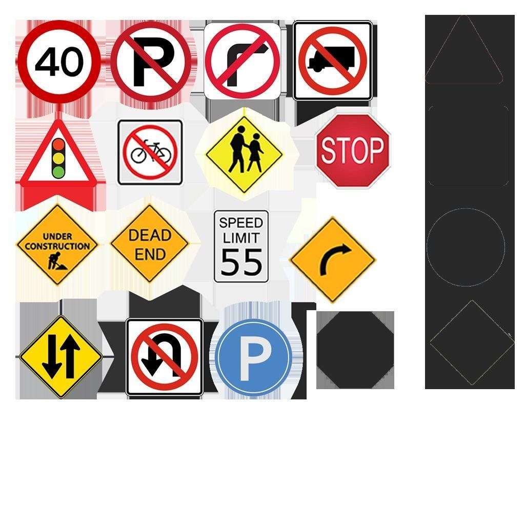 3D model Road Sign Board VR / AR / low-poly | CGTrader