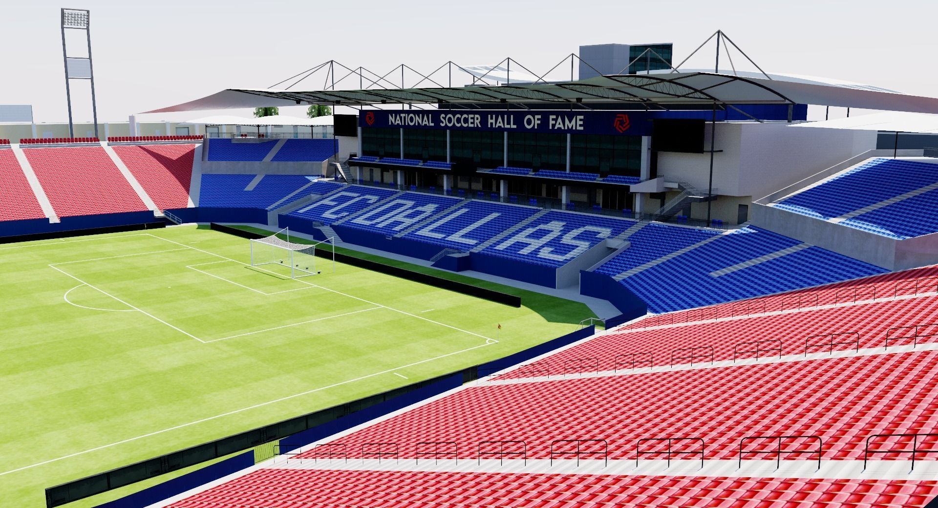 Toyota Stadium - FC Dallas Texas USA 3D model | CGTrader