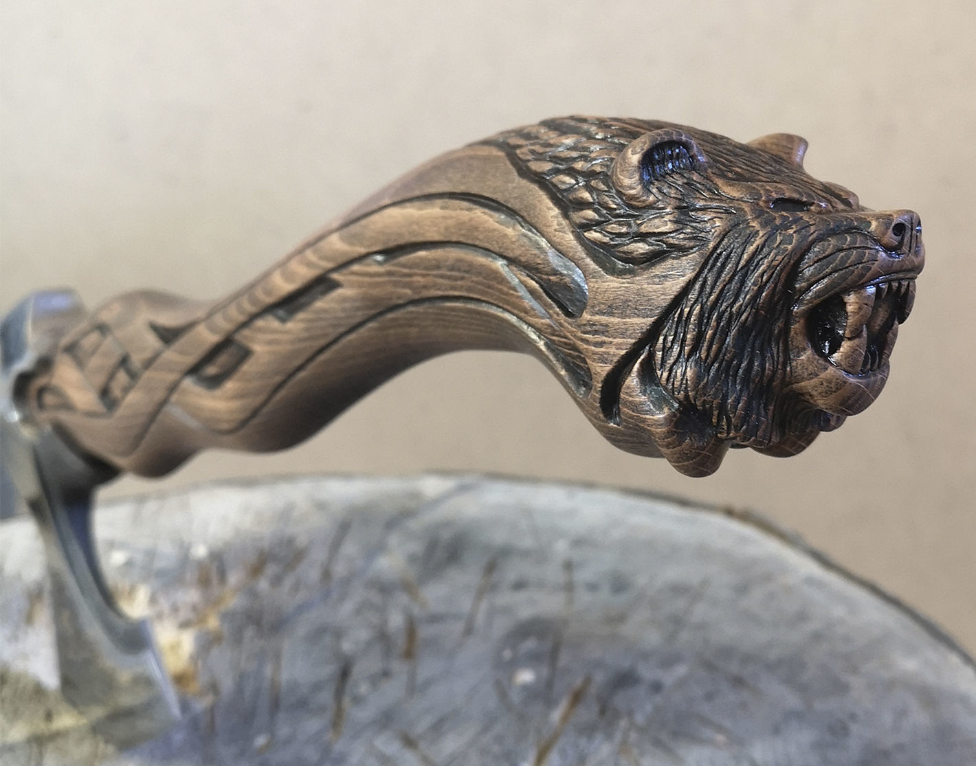 Axe Bear for CNC machine 3D model 3D model | CGTrader