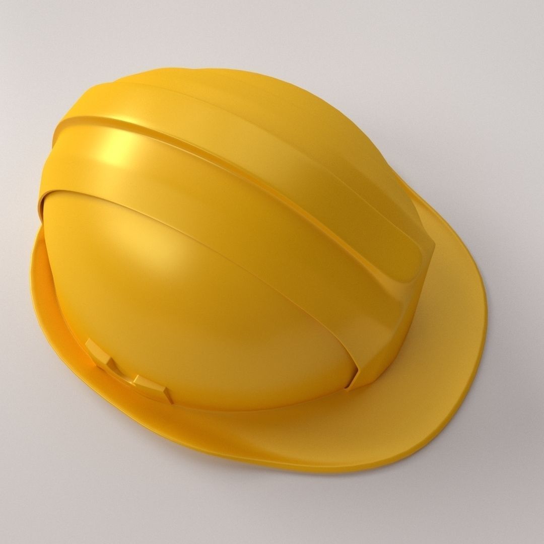 Construction Helmet 3D Model .obj .3ds .fbx .blend .dae - CGTrader.com