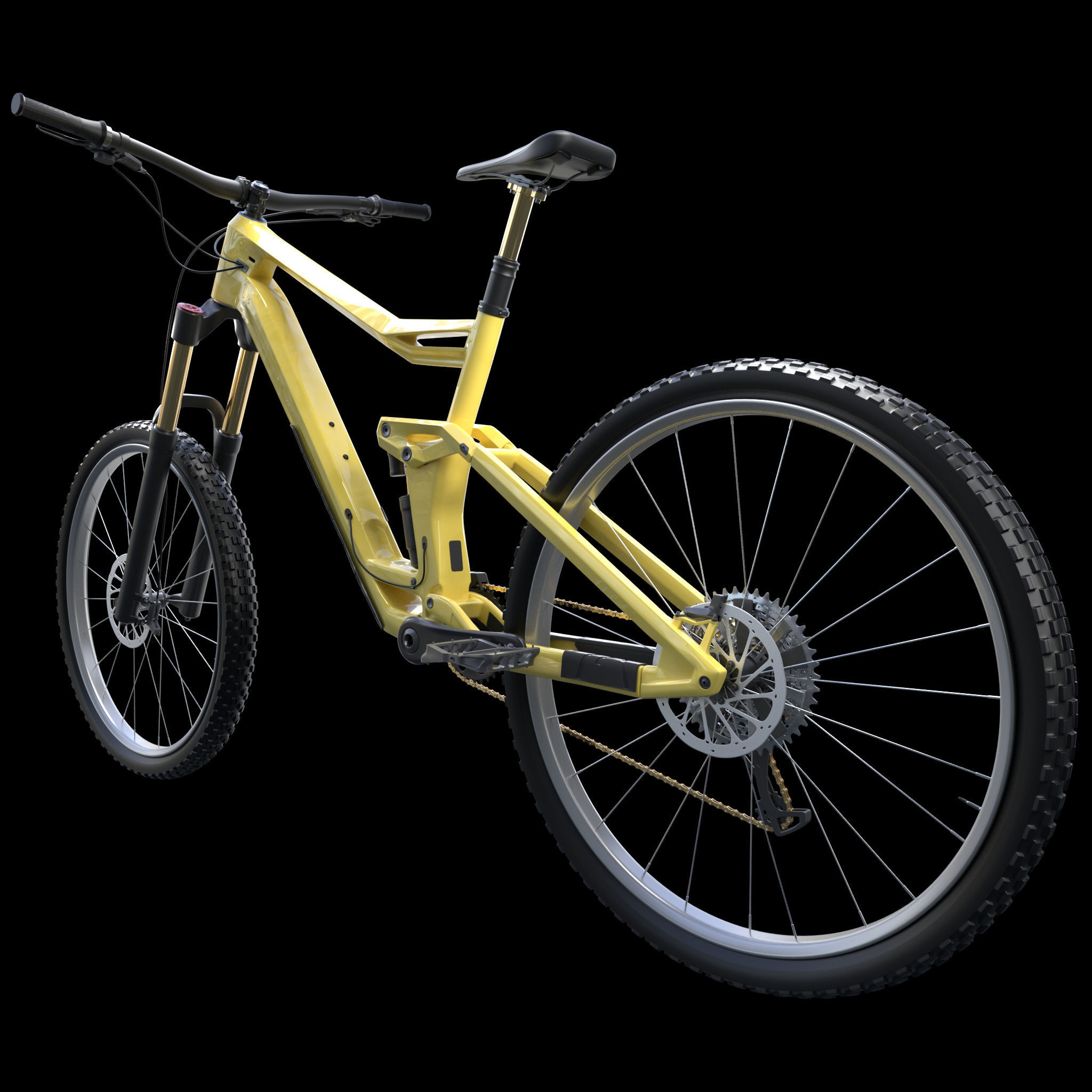 Mountain Bike mtb 3D model 3D model | CGTrader