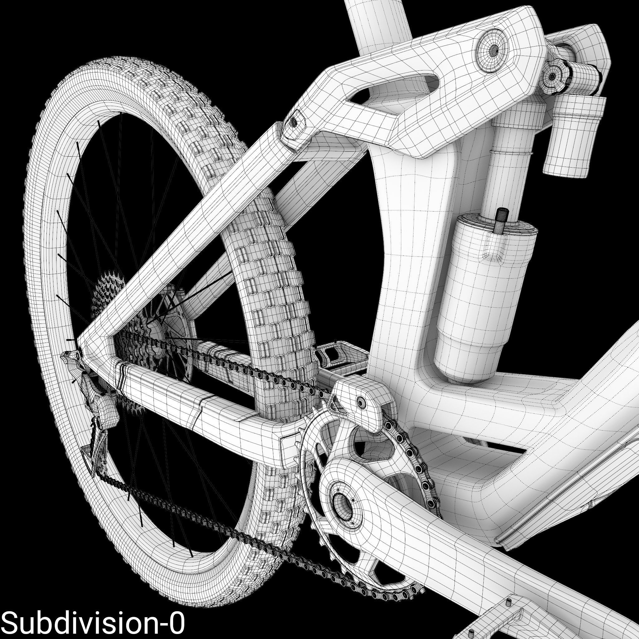Mountain Bike mtb 3D model 3D model | CGTrader