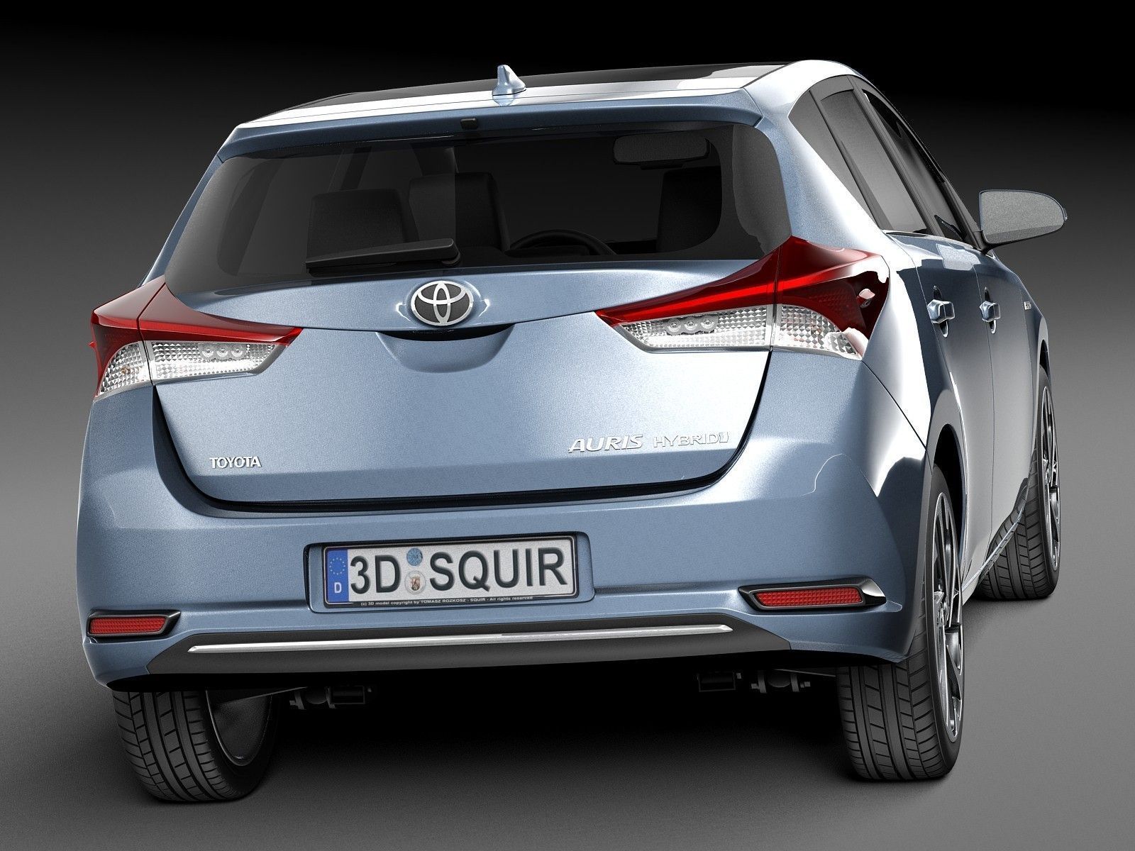 Toyota Auris 2016 3D model | CGTrader