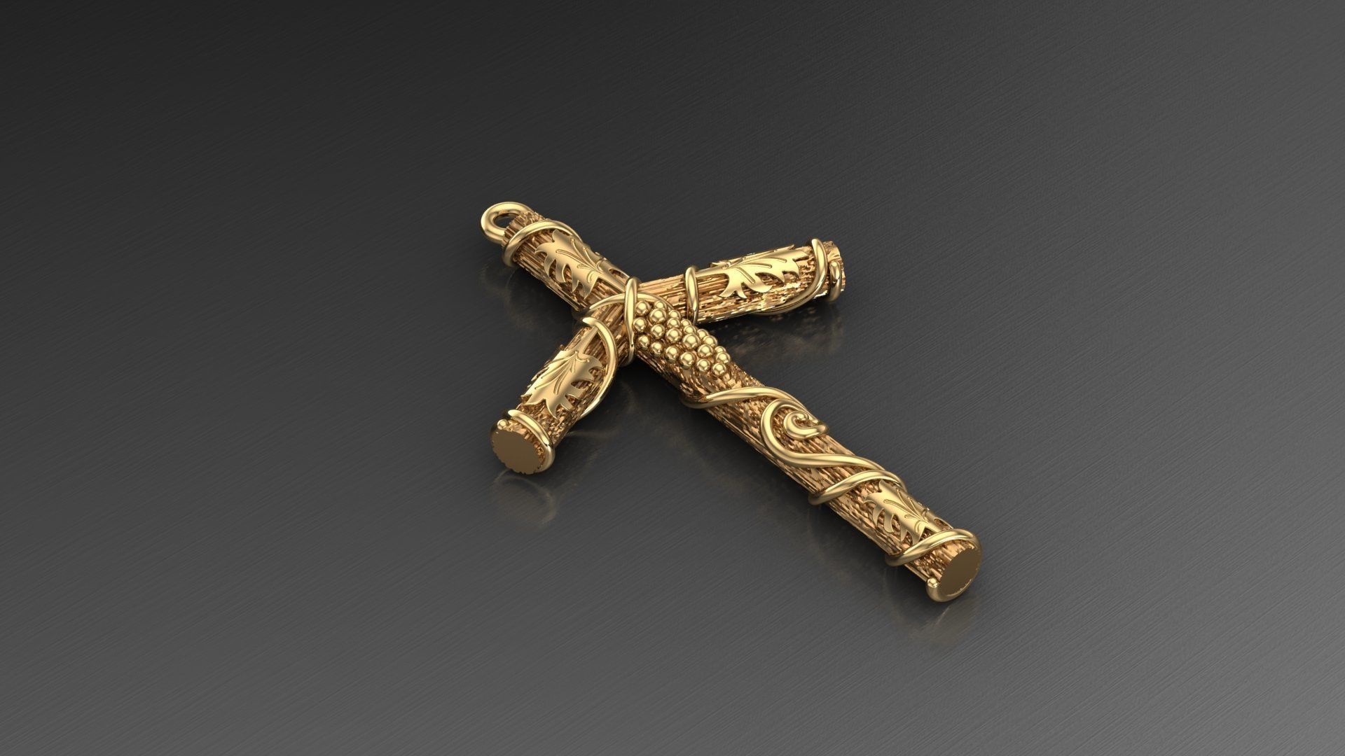 Luxury Georgian Cross 3D Print Model 3D model 3D printable | CGTrader
