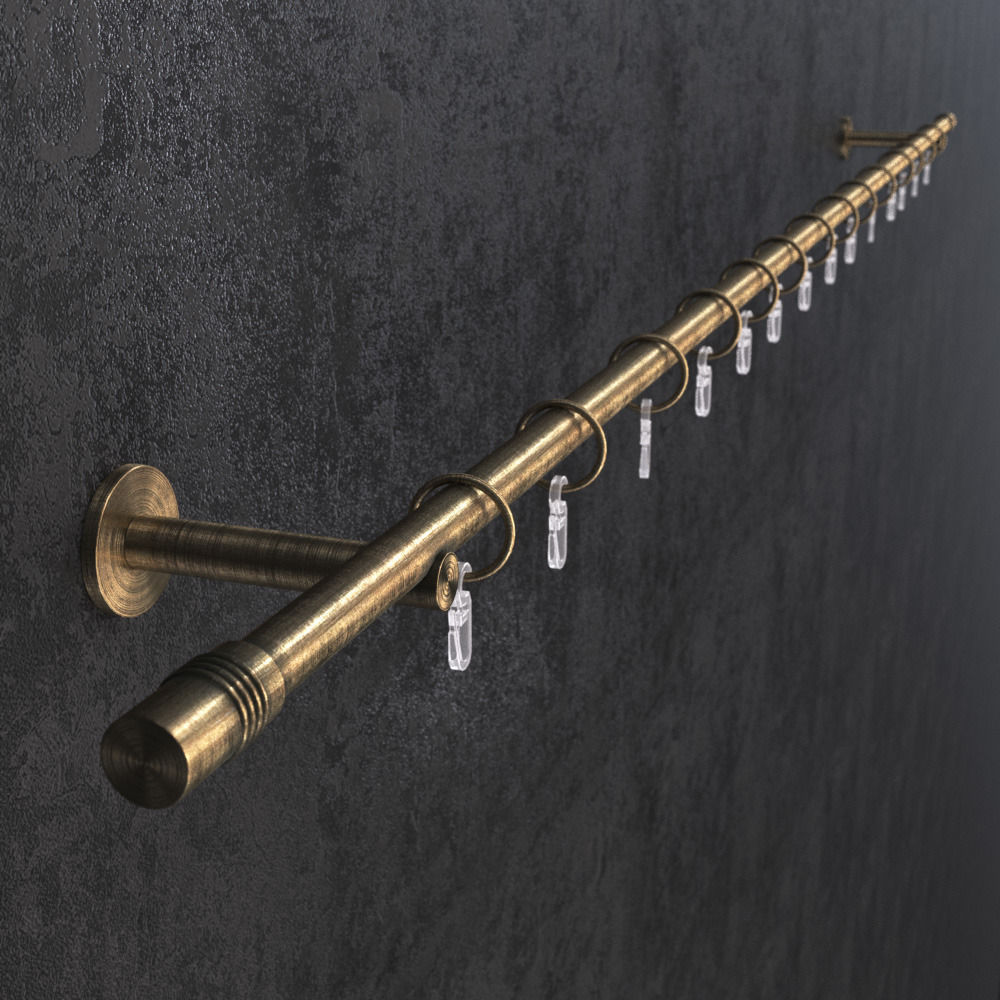 Curtain Rod 3D model | CGTrader