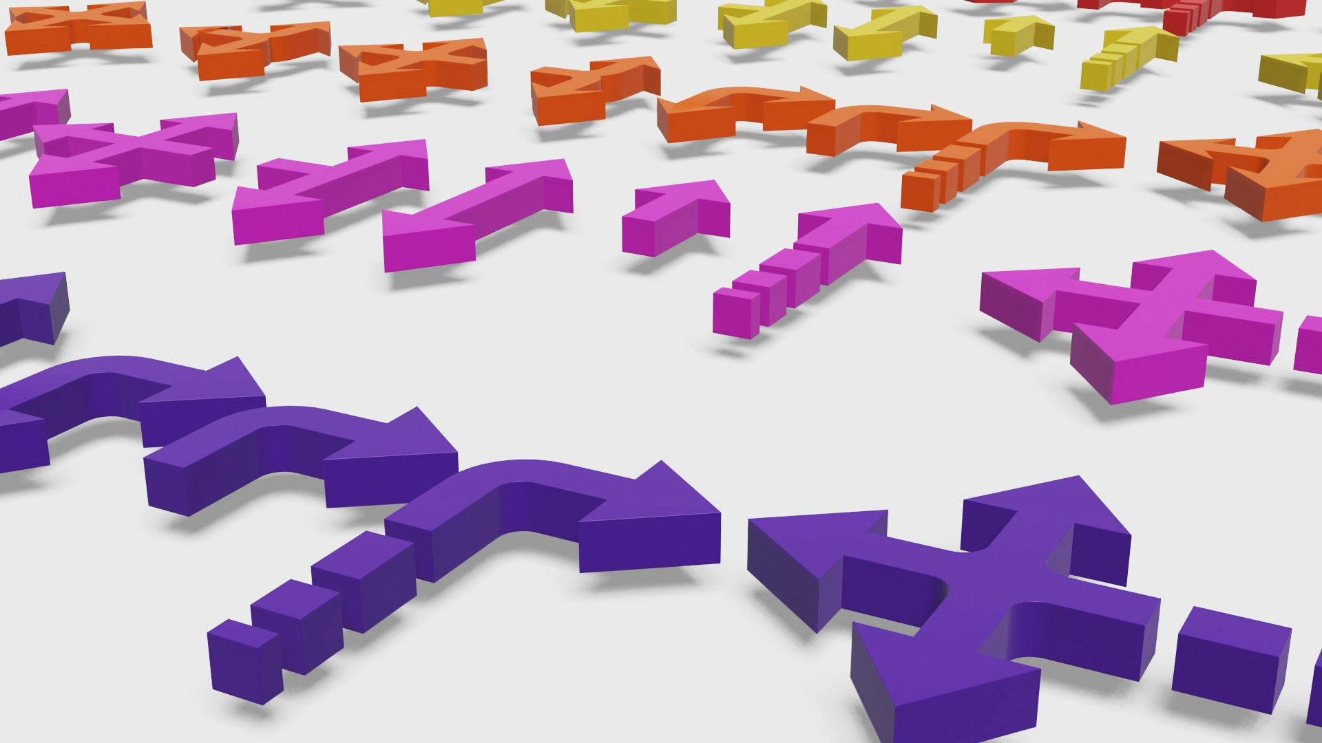 88 Arrows Collection 3D model | CGTrader