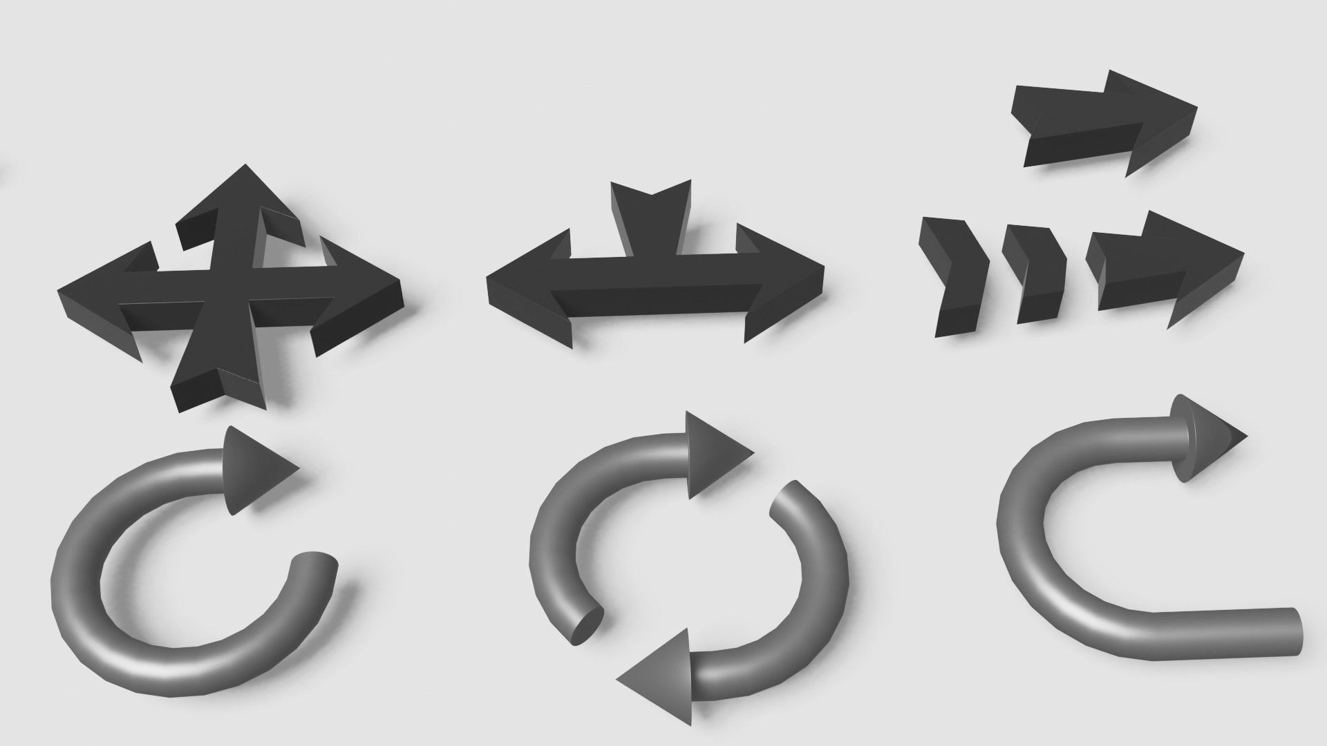 88 Arrows Collection 3D model | CGTrader