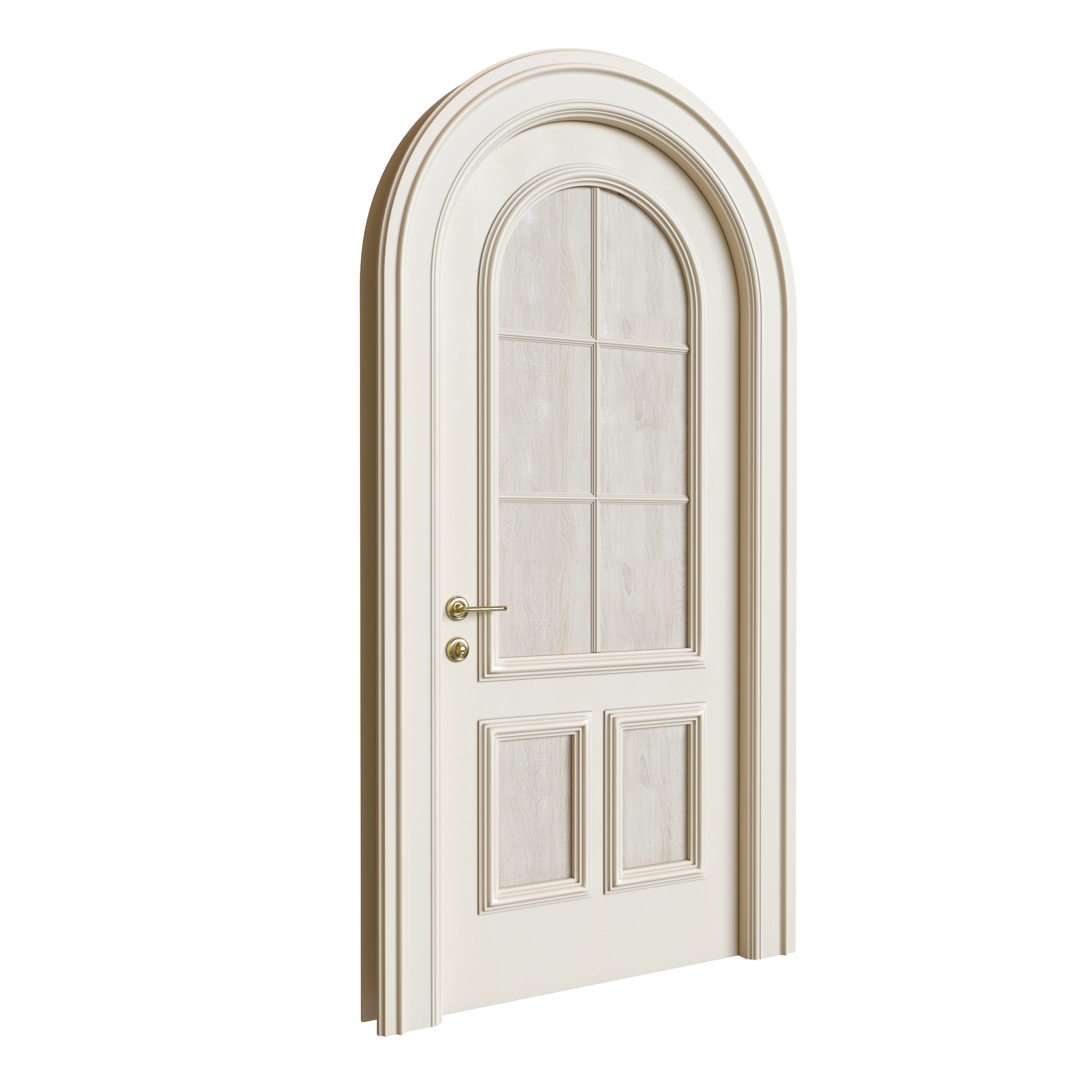 Arc doors - classic style 3D model | CGTrader