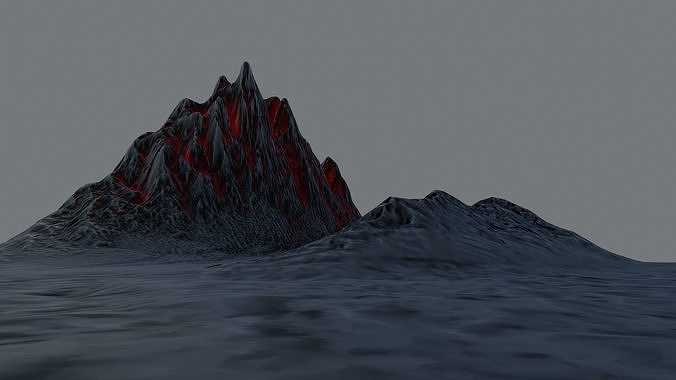 3D model Mountain - PBR VR / AR / low-poly | CGTrader