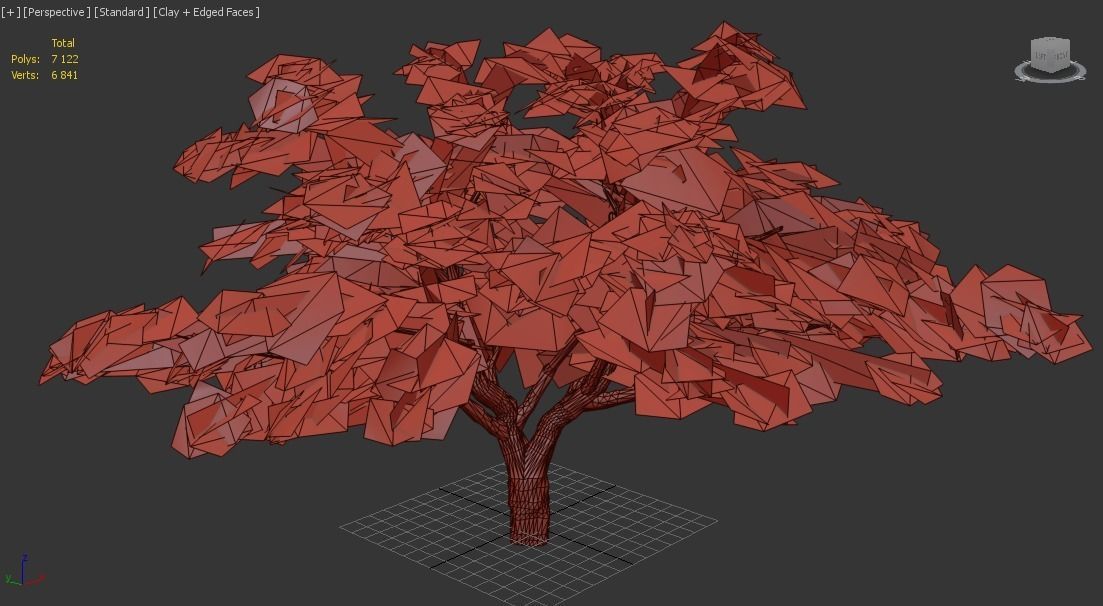 3D model Cherry Blossoms Tree VR / AR / low-poly | CGTrader
