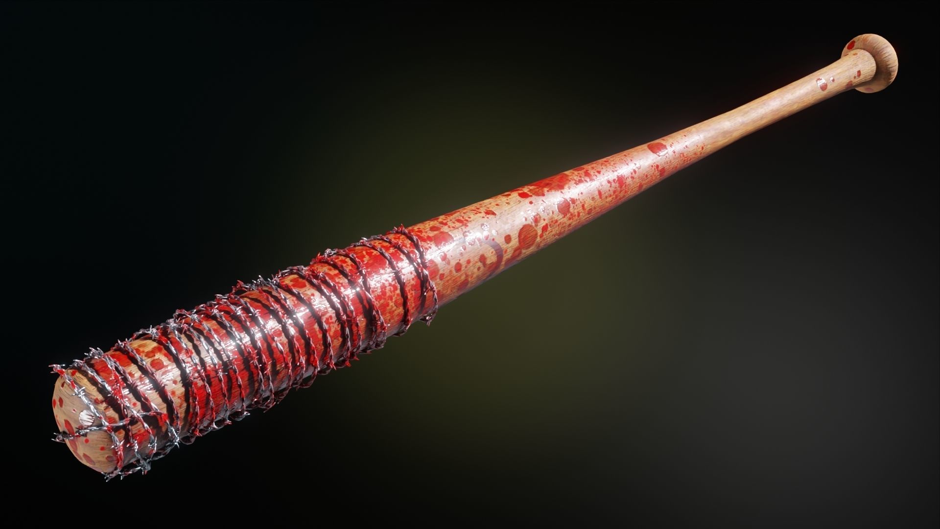 3D model Lucille Baseball Bat VR / AR / low-poly | CGTrader