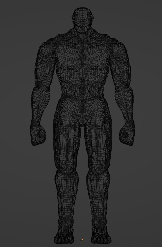 3D model Armour Titan - Attack on Titan 3D model Blender rigged ready ...
