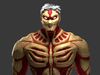 3D model Armour Titan - Attack on Titan 3D model Blender rigged ready ...