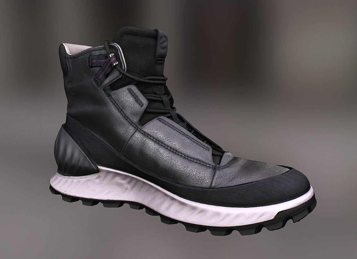 Ecco Exostrike sneaker 3D model | CGTrader