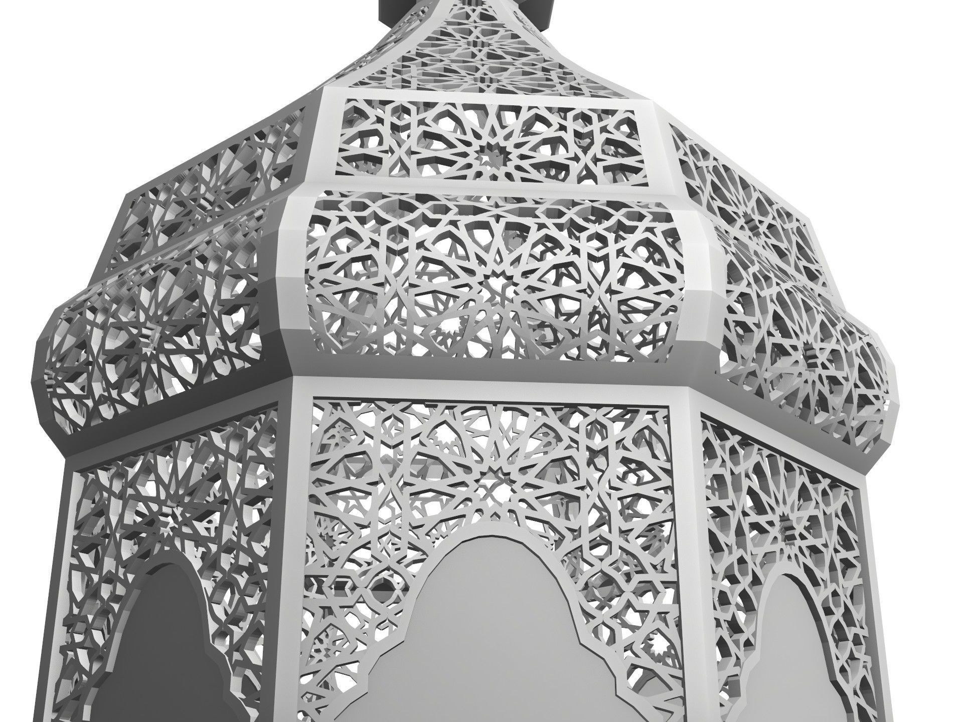 ramadan lantern 3D model | CGTrader