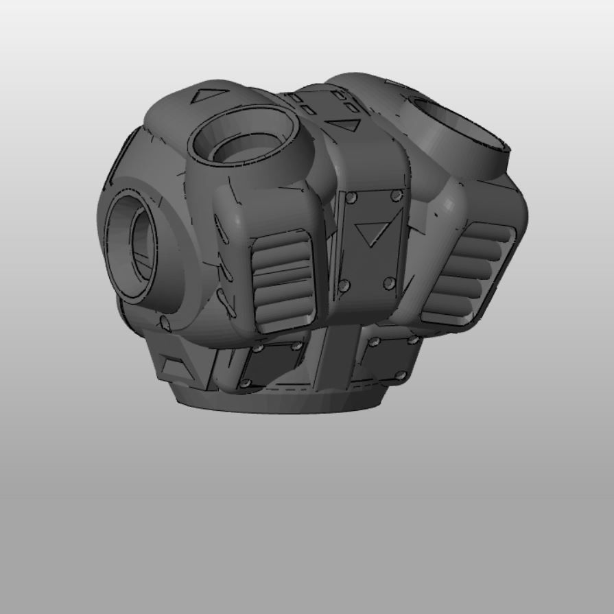 CHIBI-TECH SD - GECKO CORE 3D model 3D printable | CGTrader