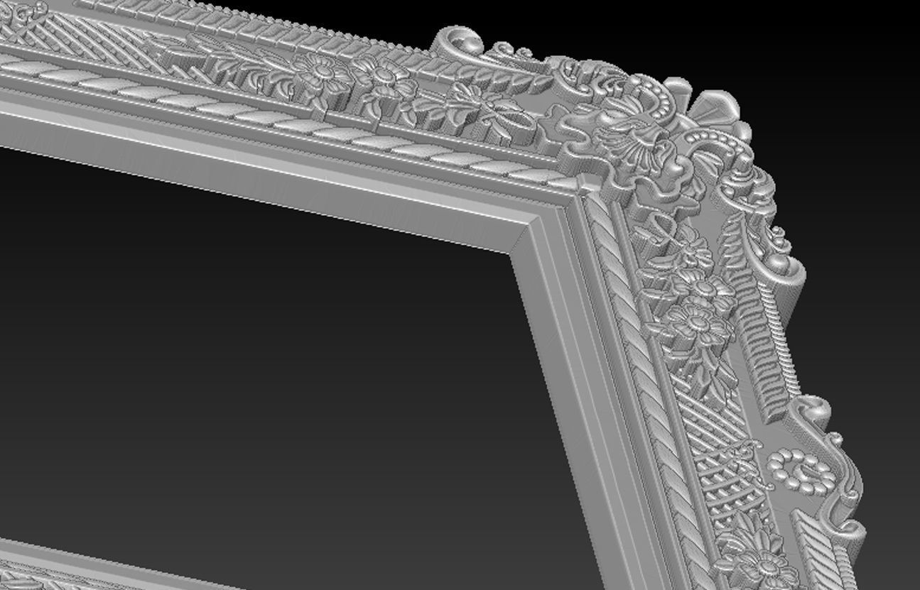 Frame Relief 4 3D model 3D model 3D printable | CGTrader