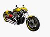 Motorcycle harley 3D model | CGTrader