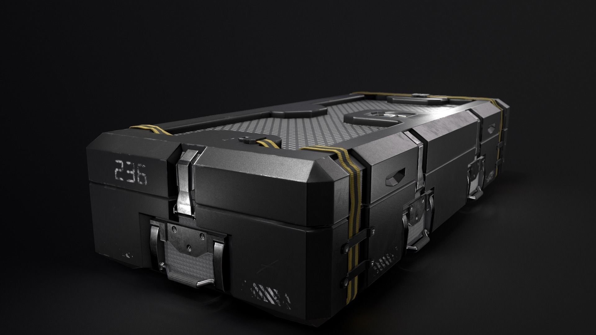 3D model Weapon box Sci-fi box VR / AR / low-poly | CGTrader