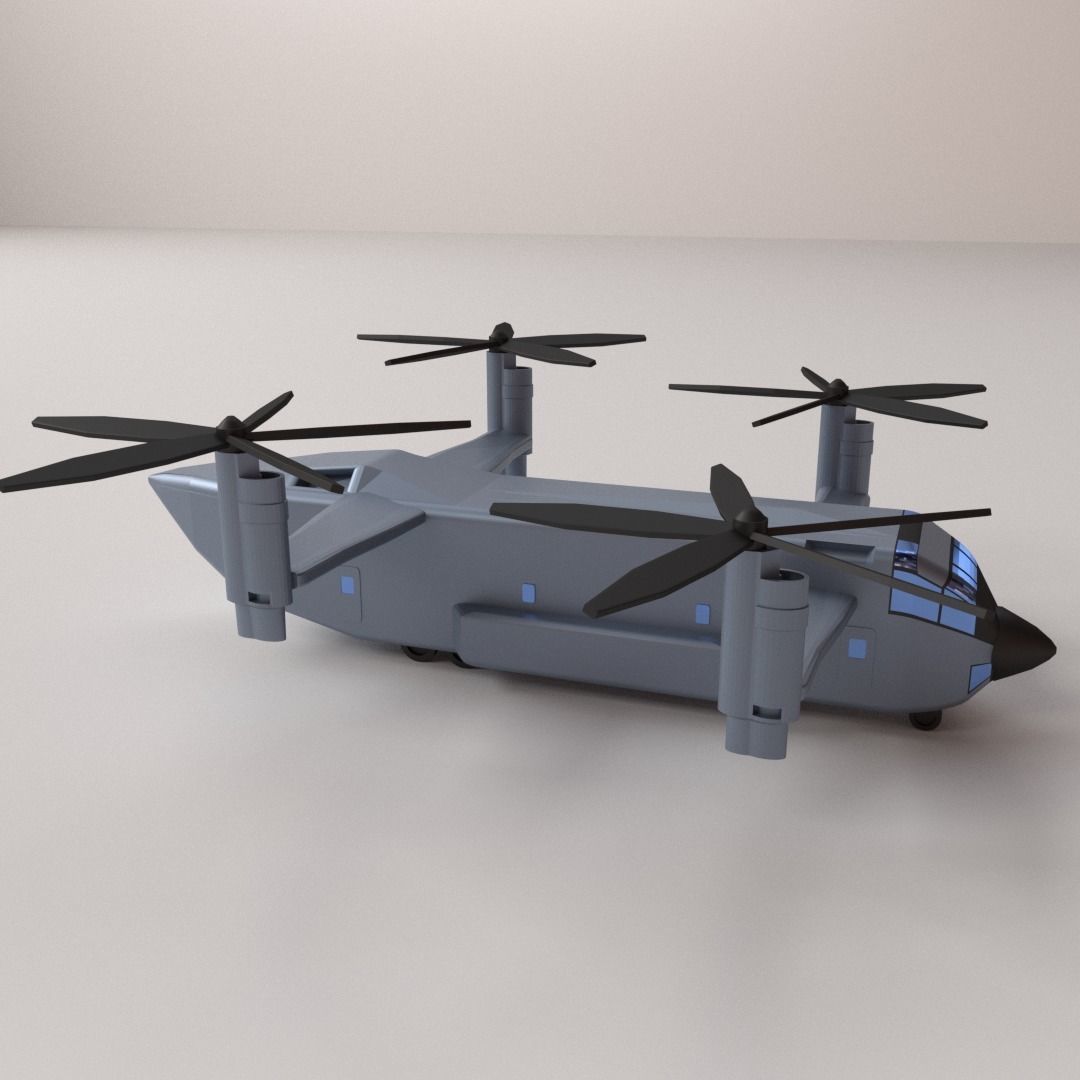 Quad Copter 3D model | CGTrader