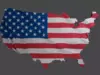 United States OF America USA Map 3D model | CGTrader