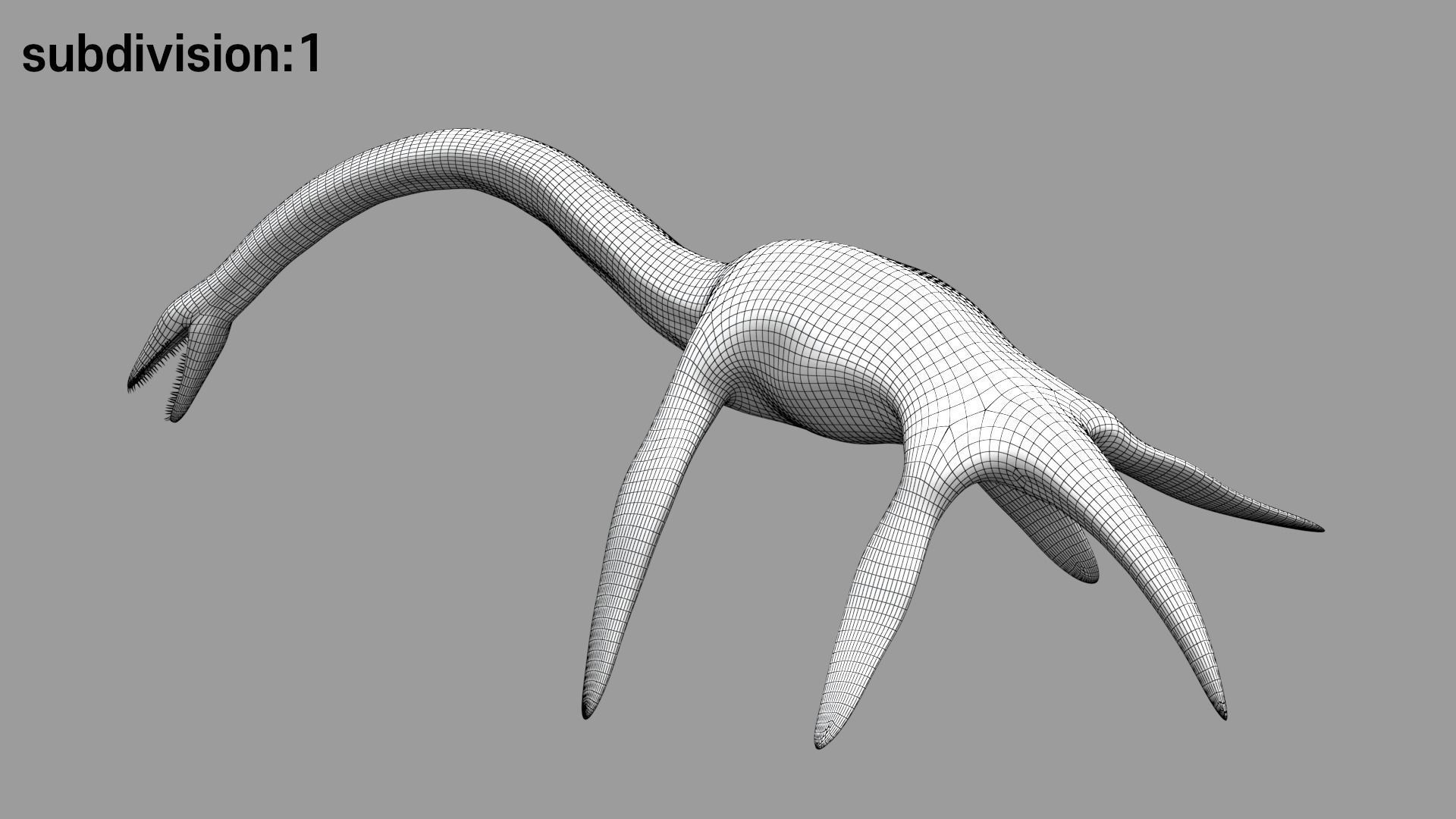 3D model Elasmosaurus Rigged VR / AR / low-poly | CGTrader