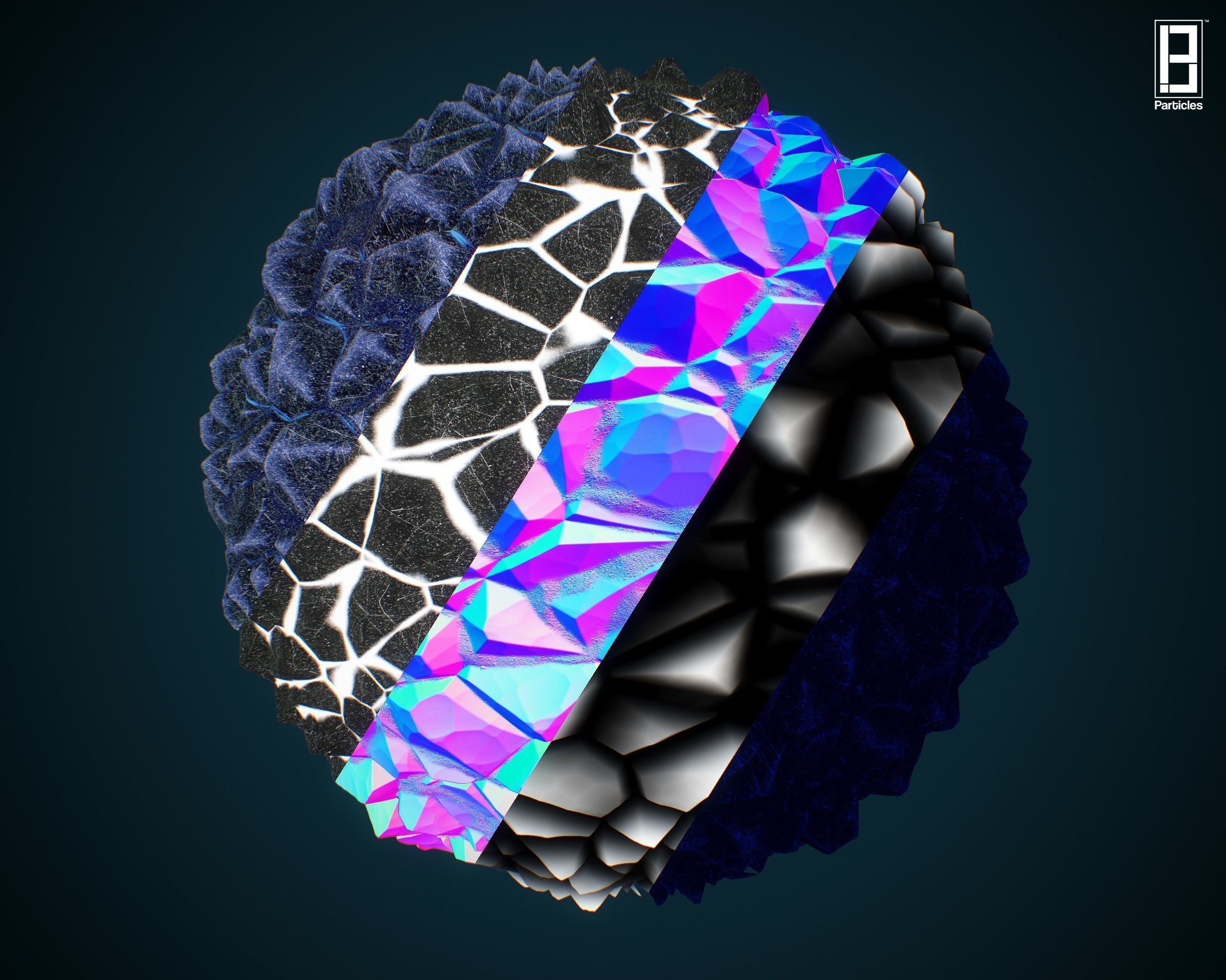 4k PBR Texture Of Glowing Crystal Texture | CGTrader