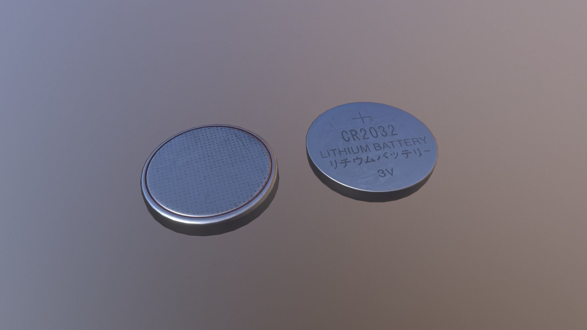 3D model Battery CR2032 VR / AR / low-poly | CGTrader