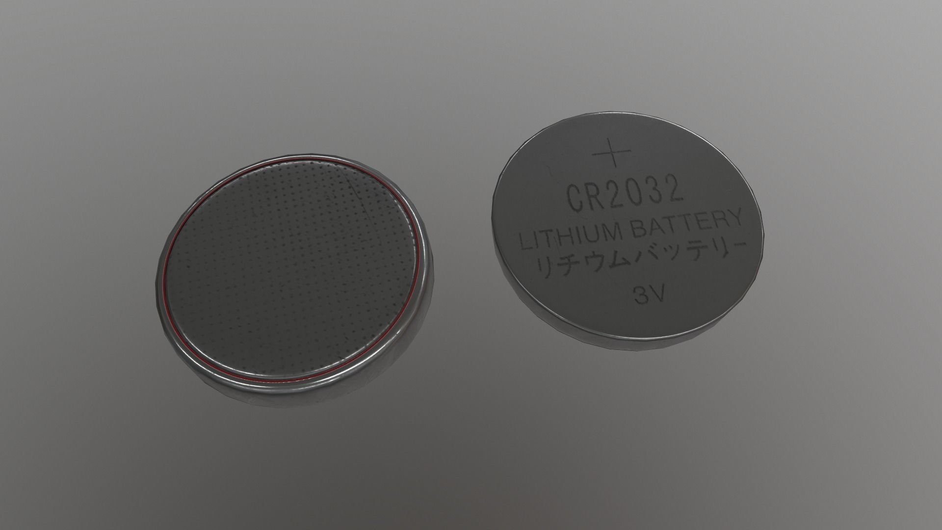 3D model Battery CR2032 VR / AR / low-poly | CGTrader