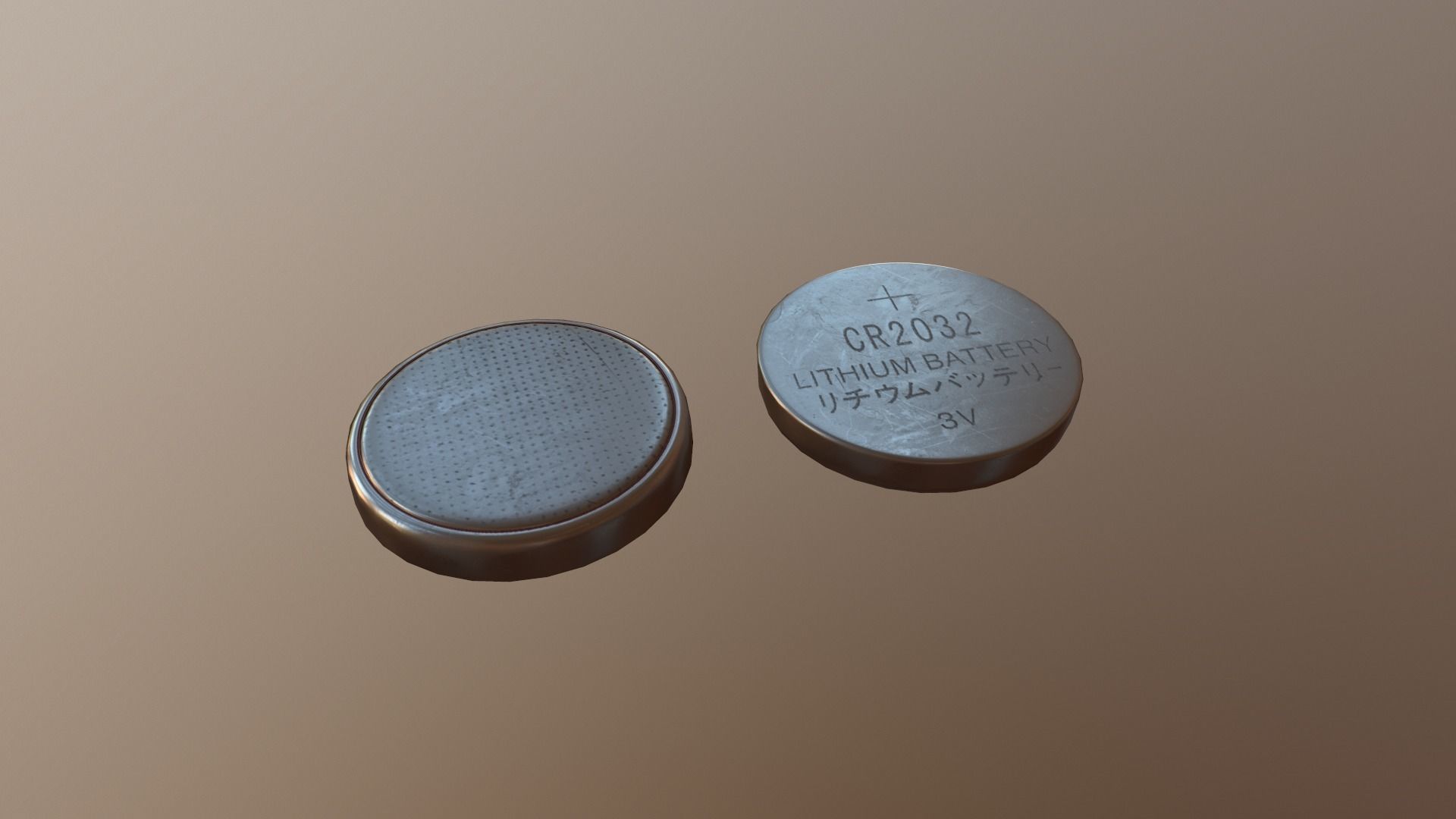 3D model Battery CR2032 VR / AR / low-poly | CGTrader