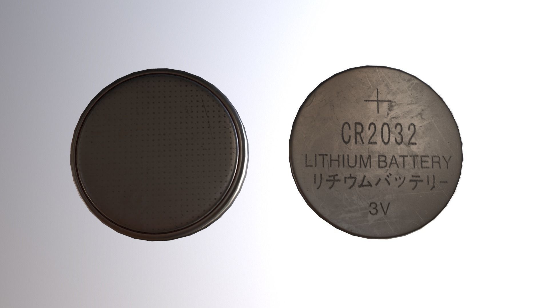 3D model Battery CR2032 VR / AR / low-poly | CGTrader