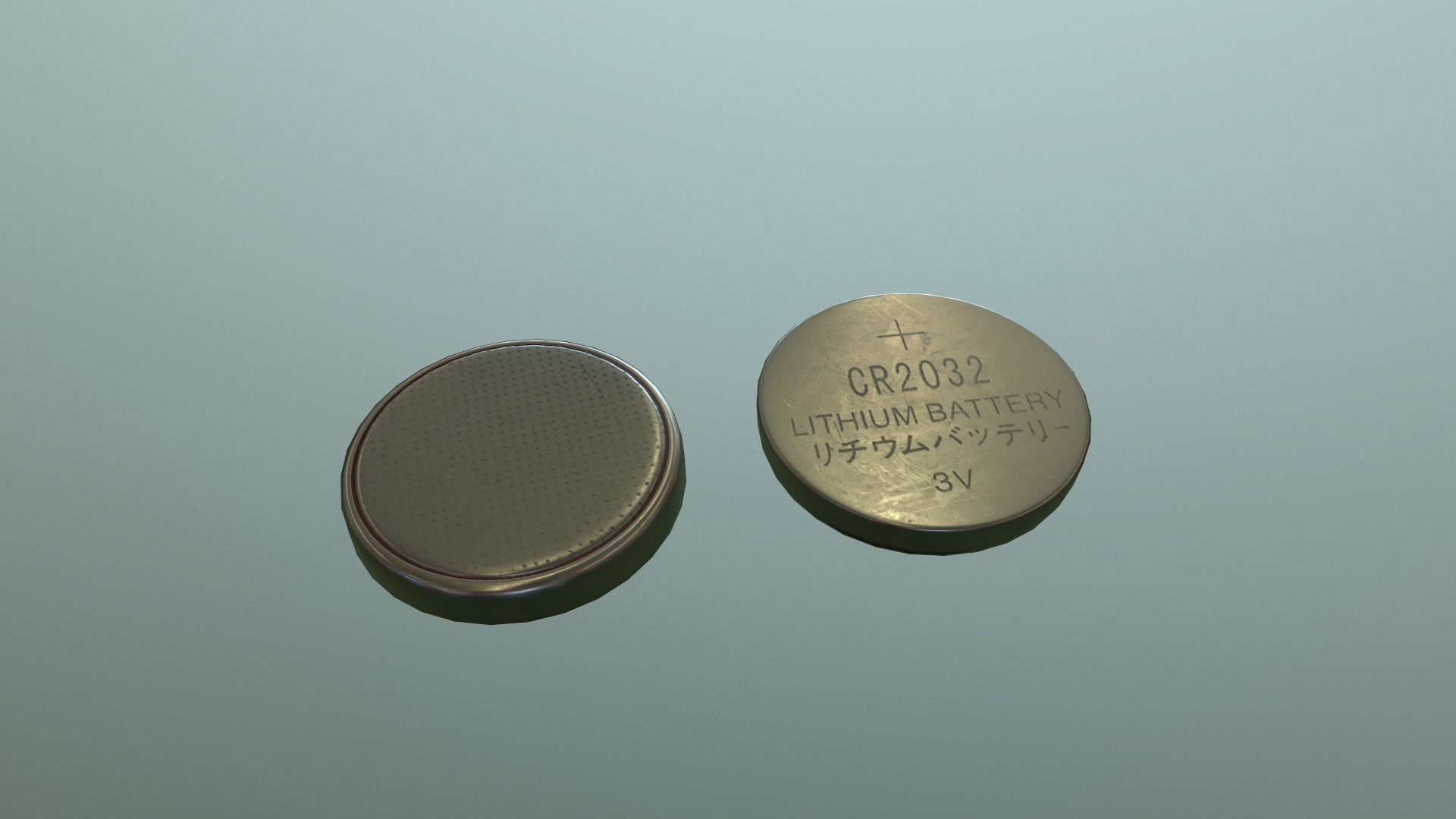 3D model Battery CR2032 VR / AR / low-poly | CGTrader